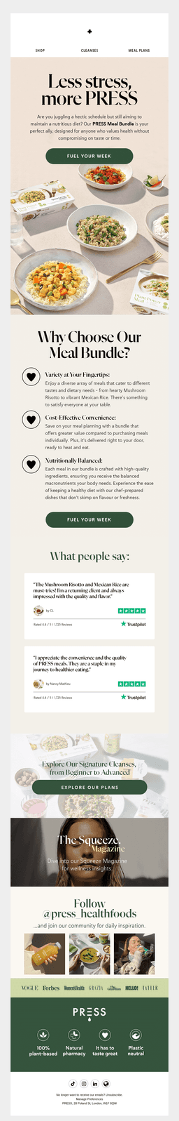 The Most Popular Emails | Really Good Emails