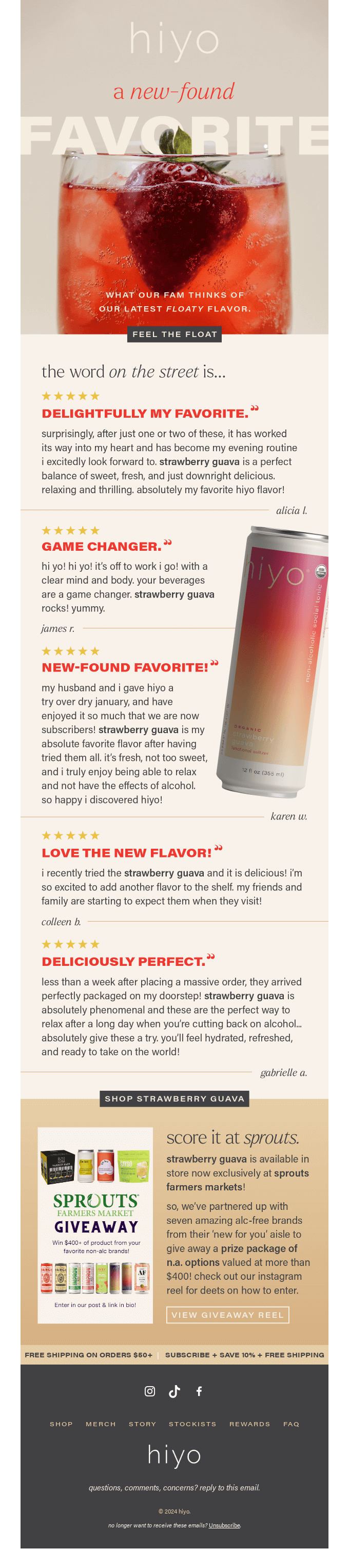 The Most Popular Emails | Really Good Emails