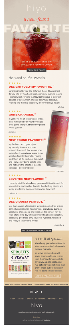 The Most Popular Emails | Really Good Emails