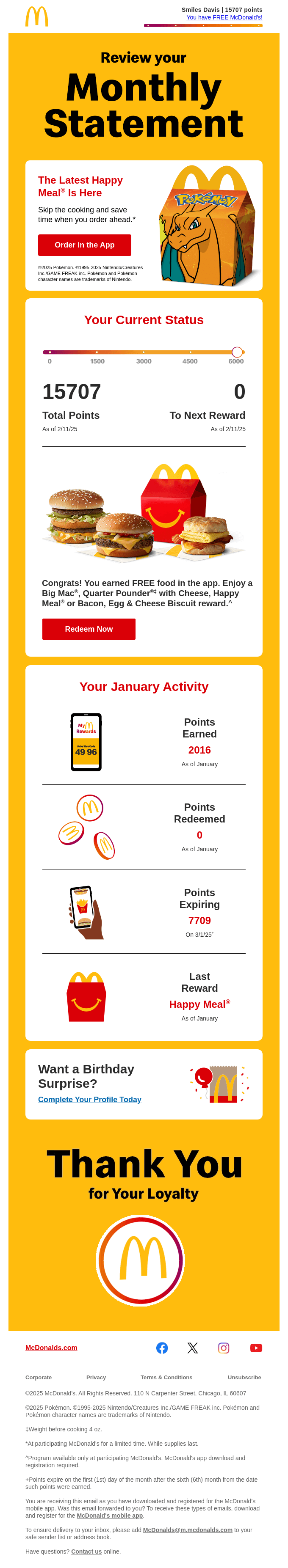 loyalty statement examples